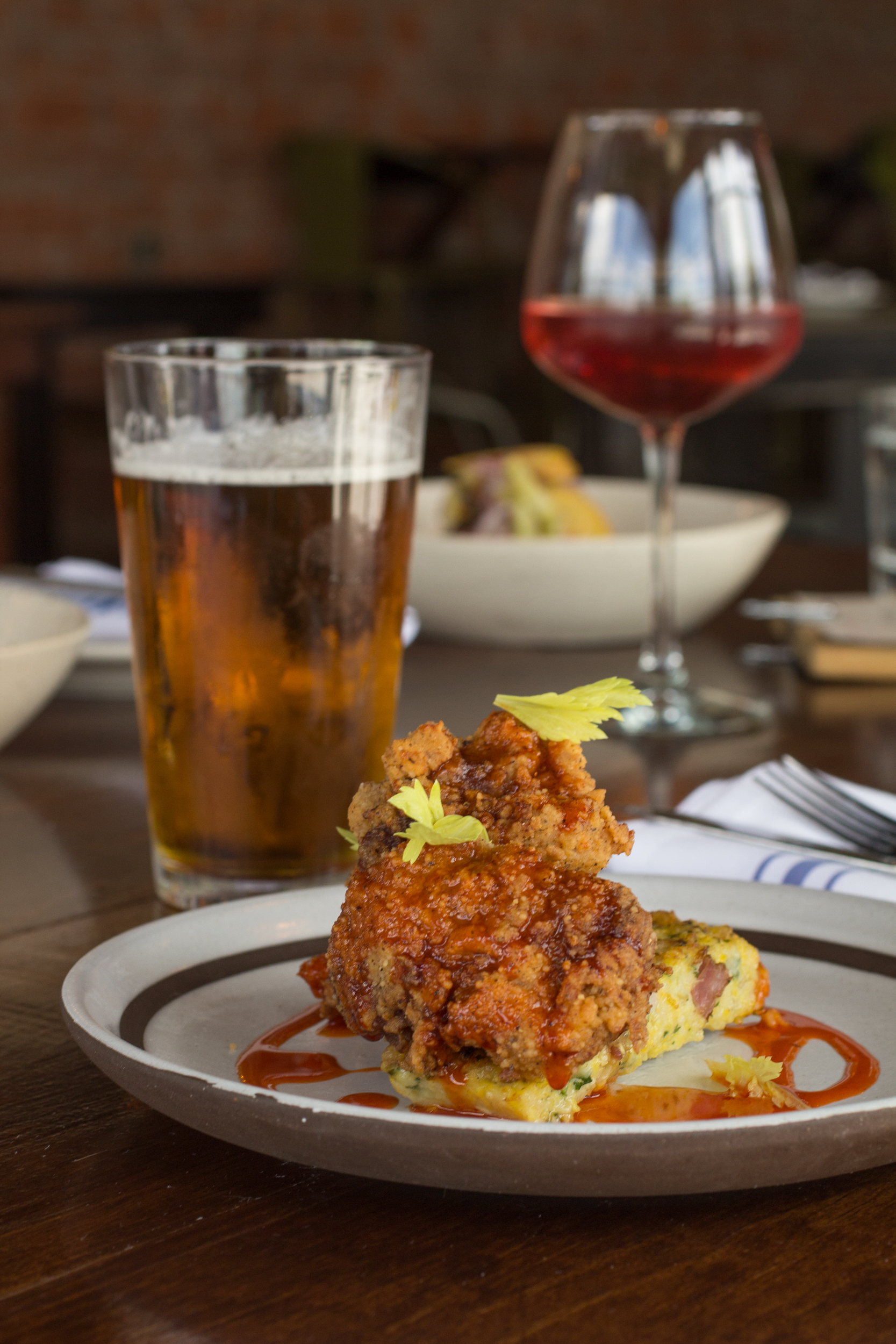 Texas Hot Quail at Southern Goods Restaurant - Jeff Blickenstaff ...
