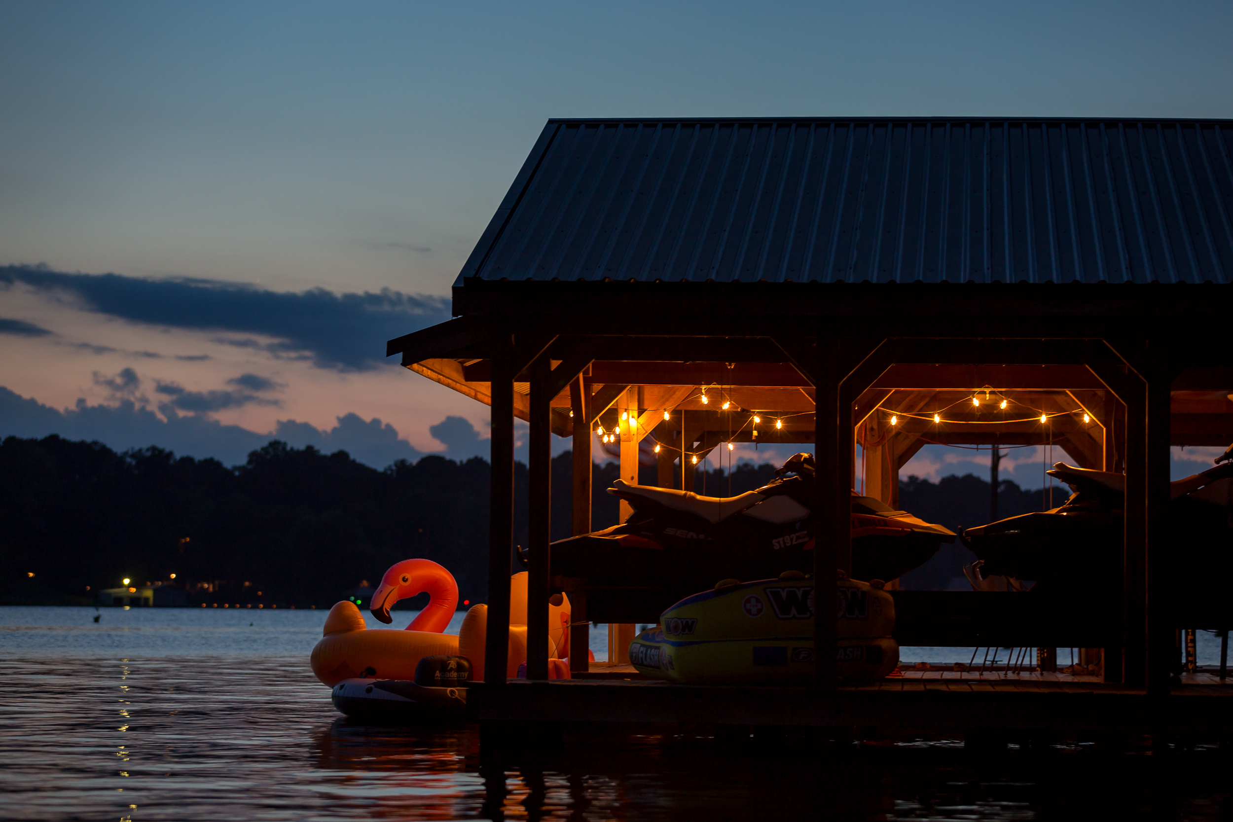 Boathouse Sunset - Jeff Blickenstaff Photography